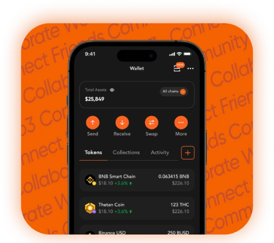 Gamic - Decentralised Community. Chat, Airdrop & Wallet.